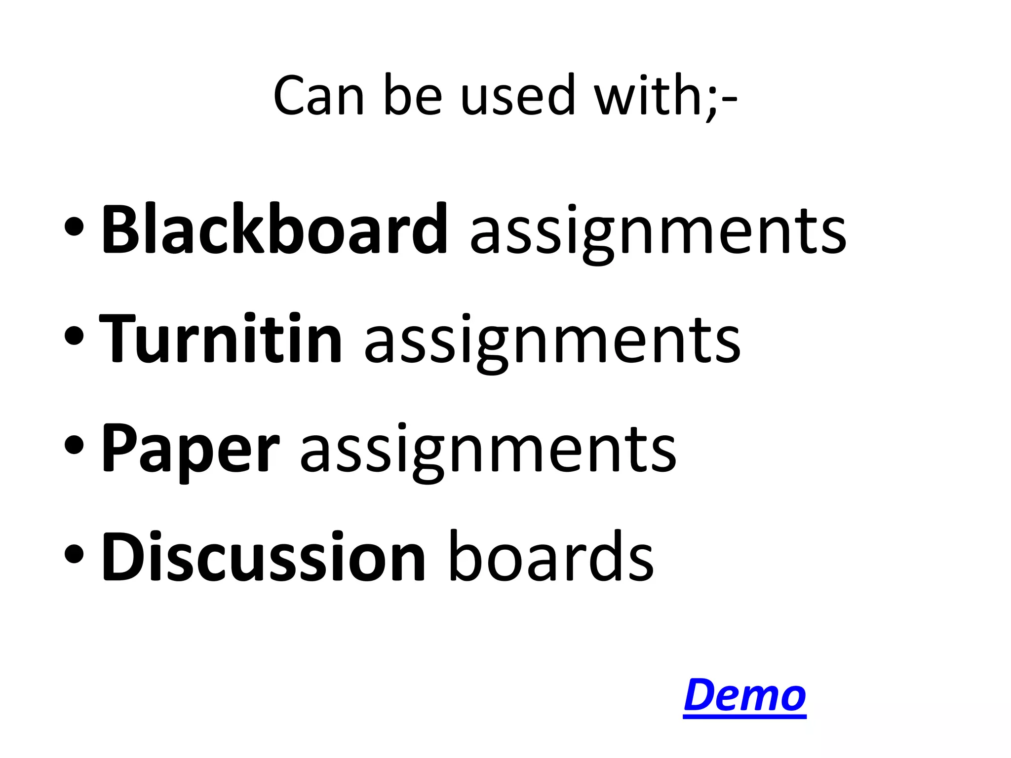 Blackboard rubrics | PPTX