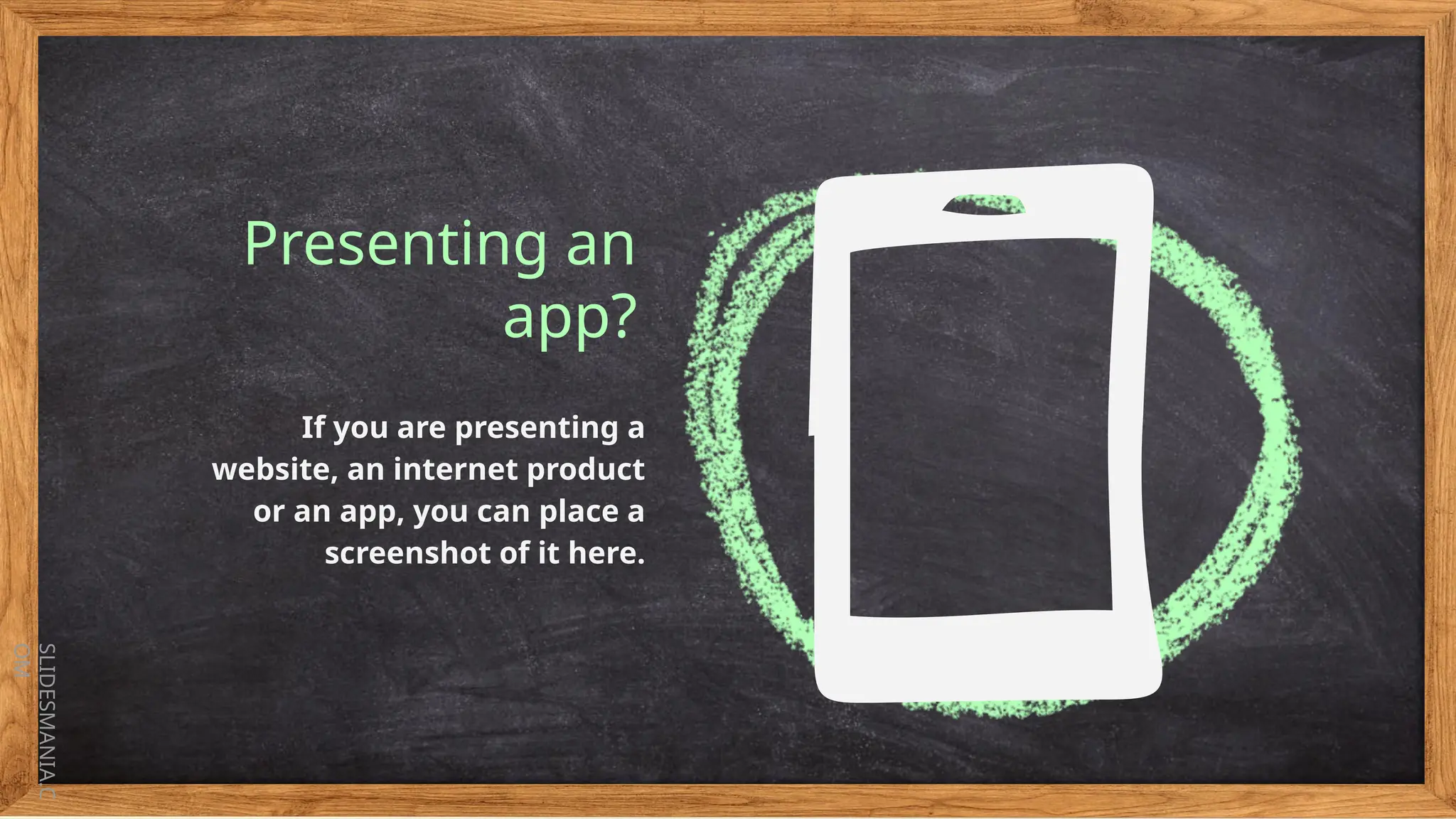Blackboard Slides Mania pptx template 01 | PPTX