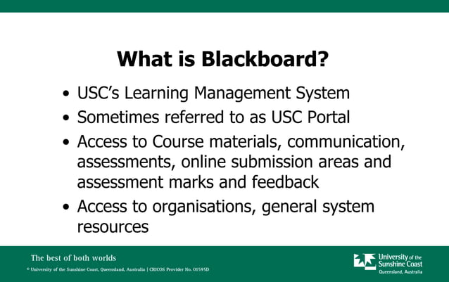 eLearning Blackboard PIES Presentation | PDF | Education industry ...