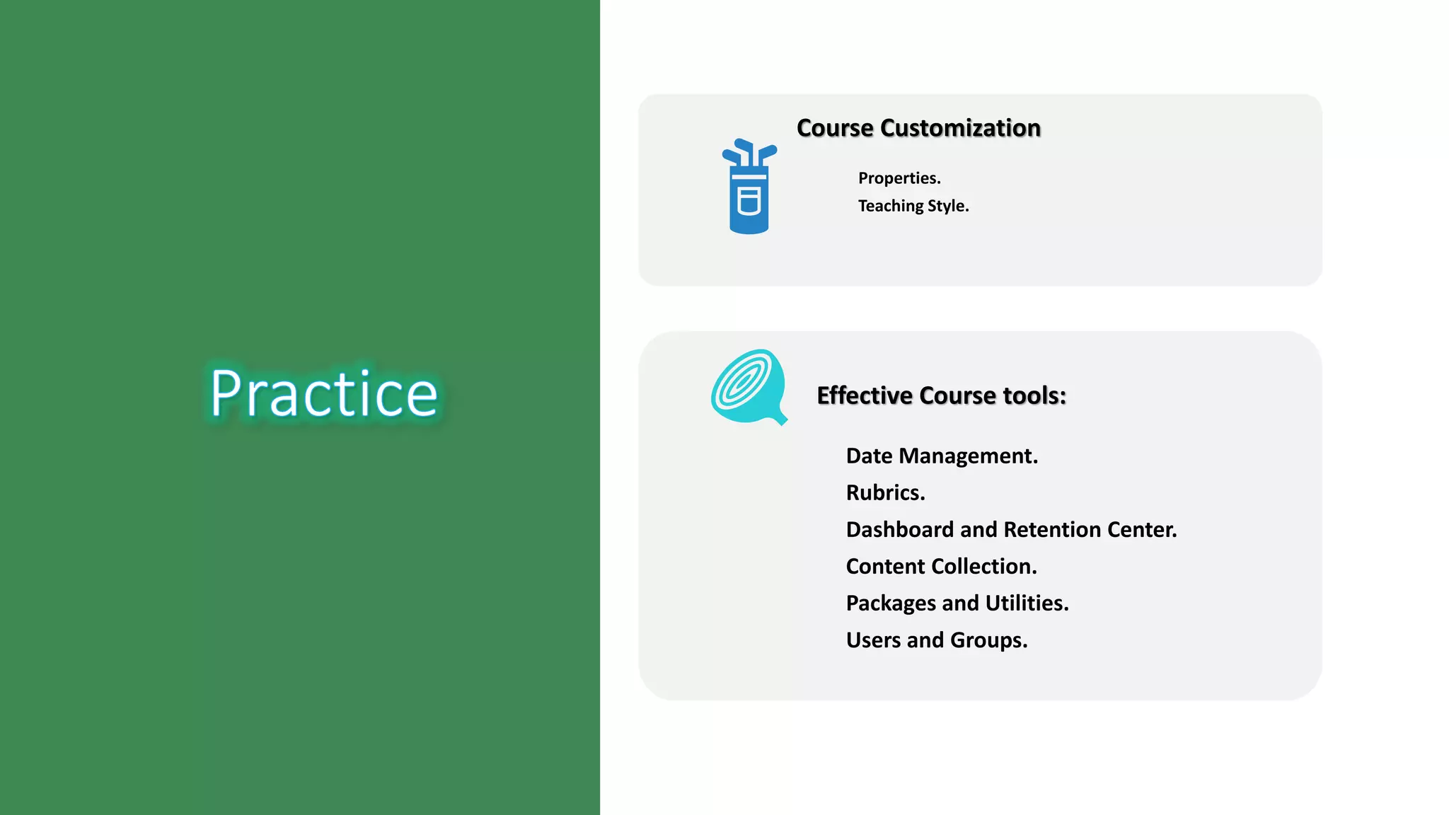 Blackboard Courses tools and layout | PDF