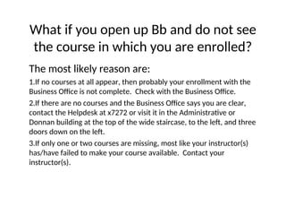 blackboard training tutorial. .ppt