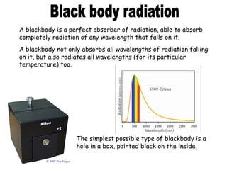 Power point about Black Body Radiation | PPT