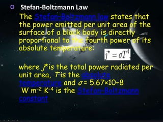 Black body radiation | PPTX