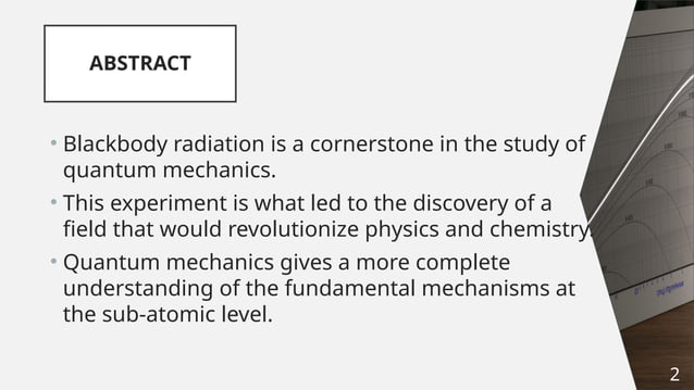 Blackbody Radiation quantum mechanics.pptx