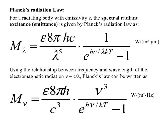 Black body radiation,planck's radiation, wien's law, stephen boltzman…