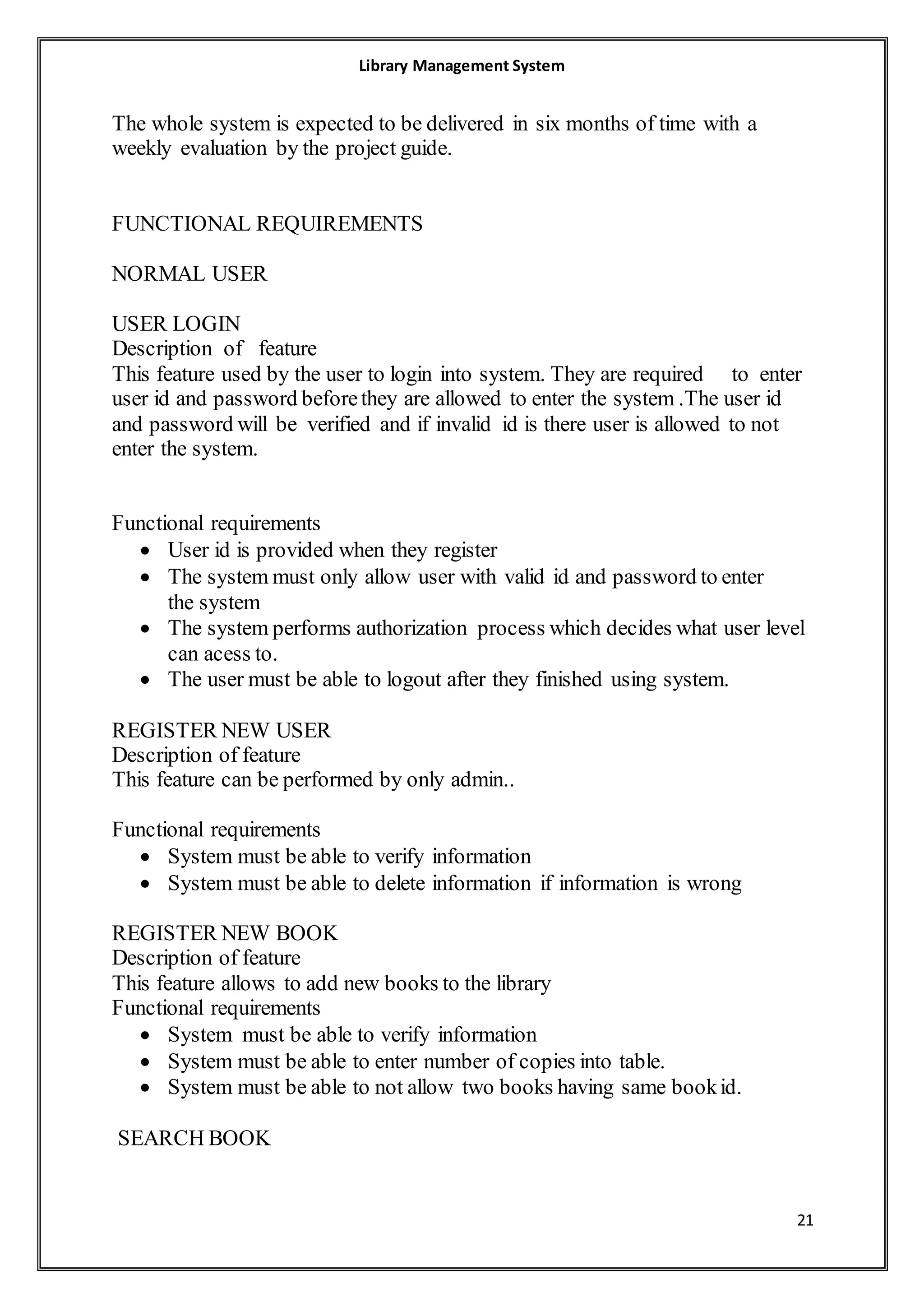 Library Management System Project in PHP with BlackBook & Source Code | DOCX | Operating Systems ...
