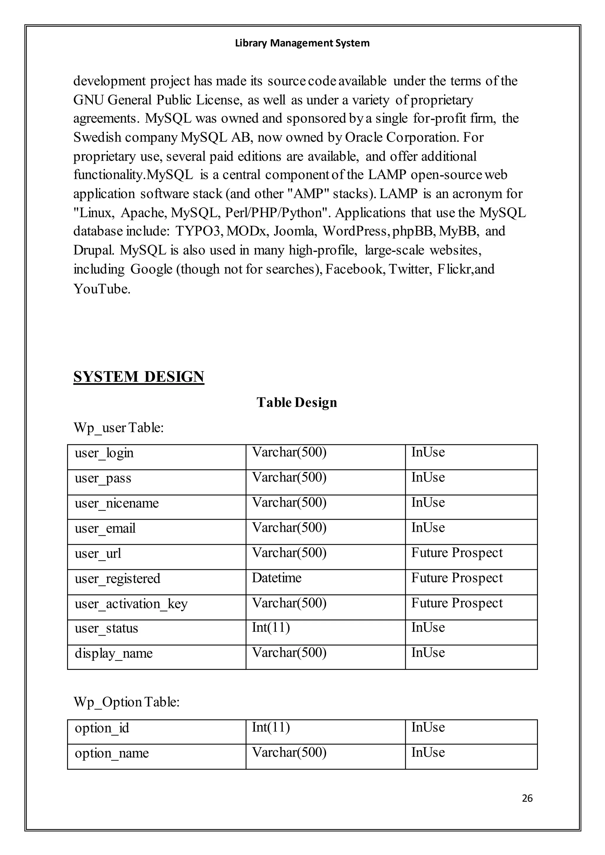 Library Management System Project in PHP with BlackBook & Source Code | DOCX | Operating Systems ...