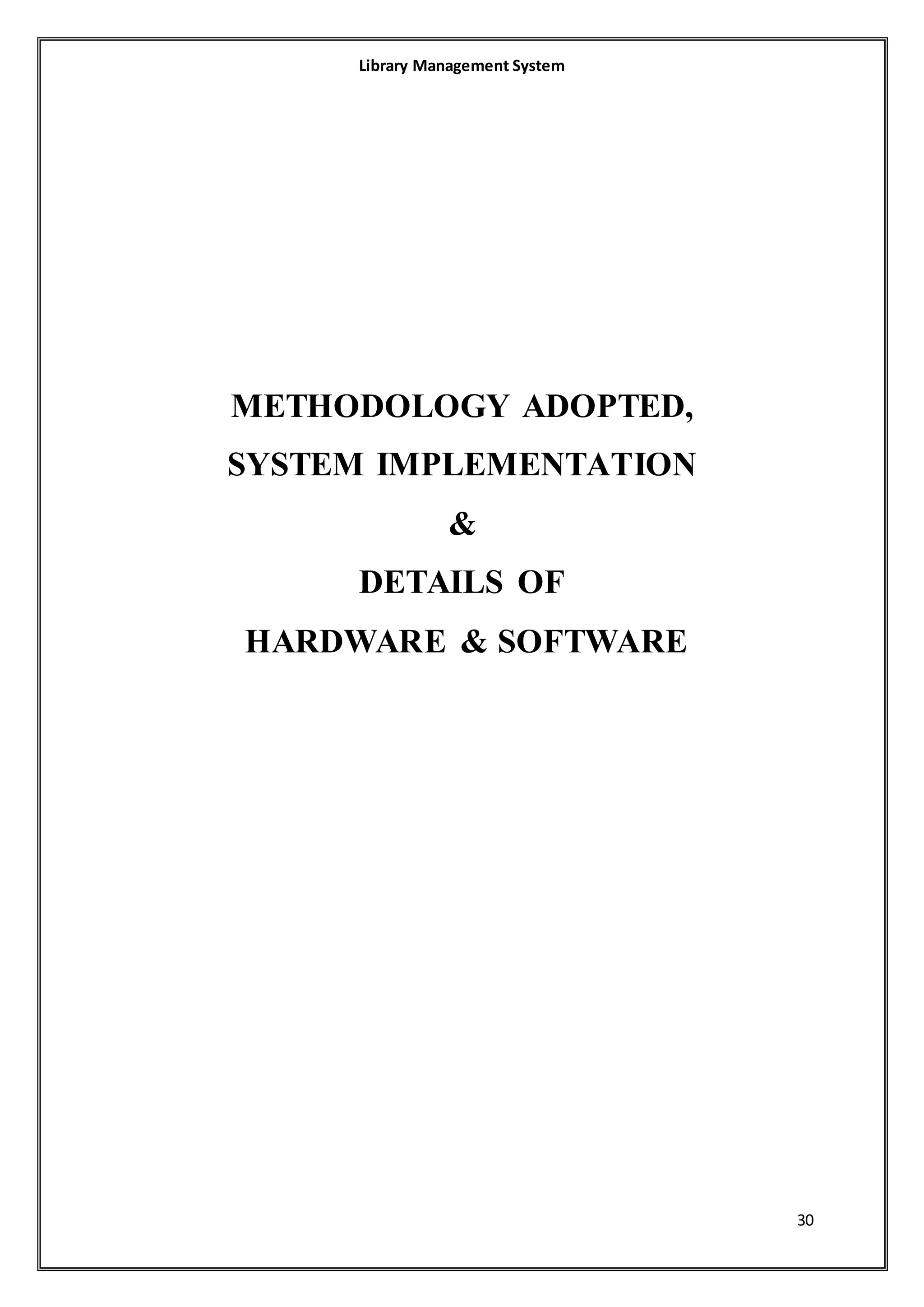 Library Management System Project in PHP with BlackBook & Source Code | DOCX | Operating Systems ...