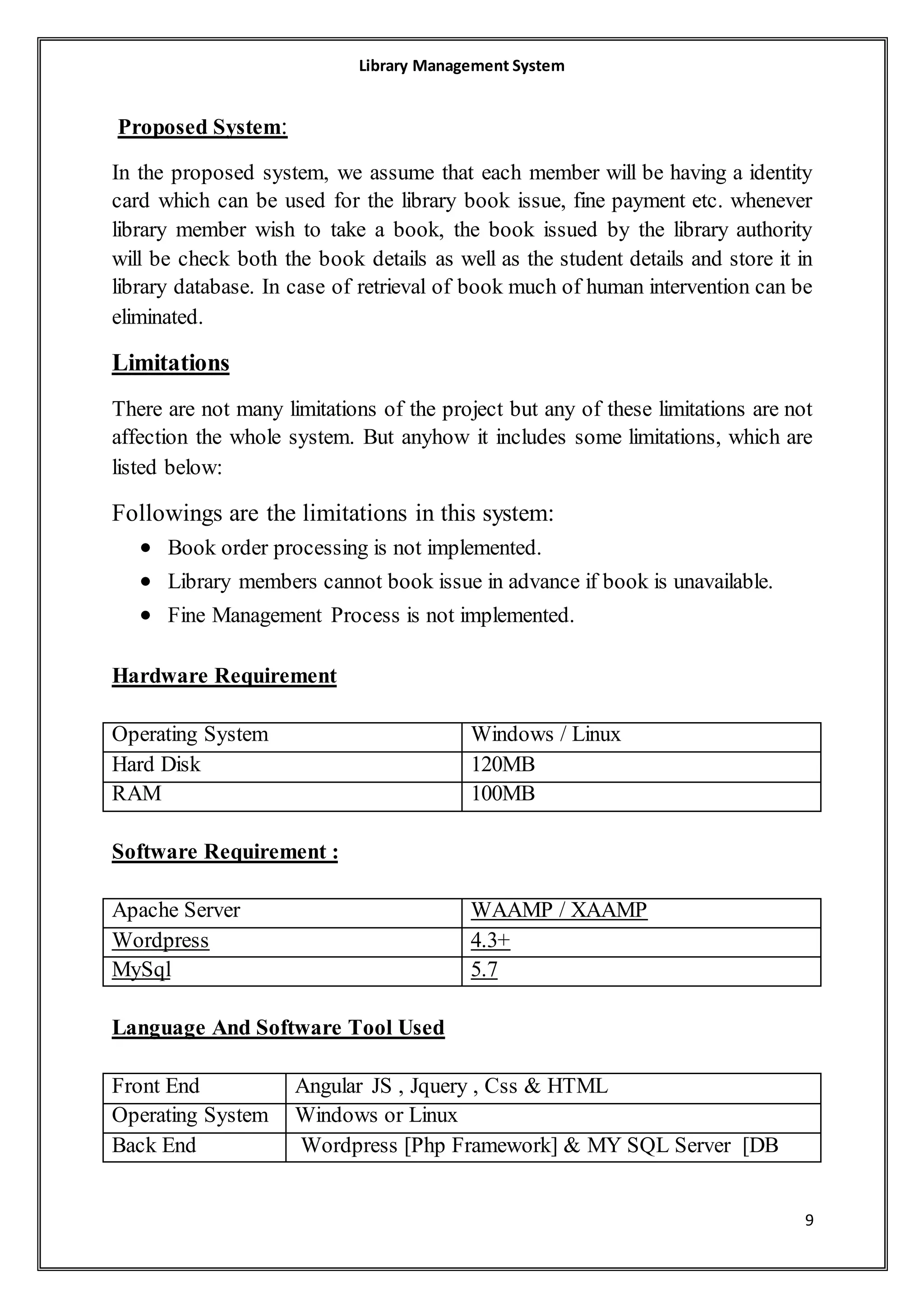 Library Management System Project In Php With Blackbook And Source Code Docx Operating Systems