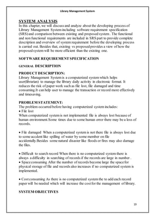 Library Management System Project in PHP with BlackBook & Source Code ...