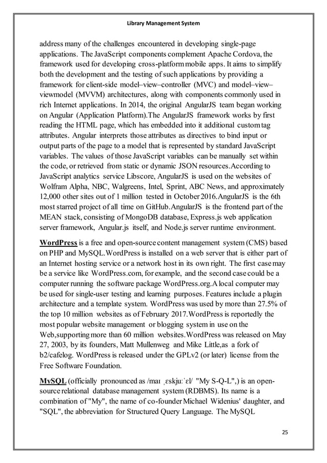 Library Management System Project In Php With Blackbook And Source Code Docx Operating Systems