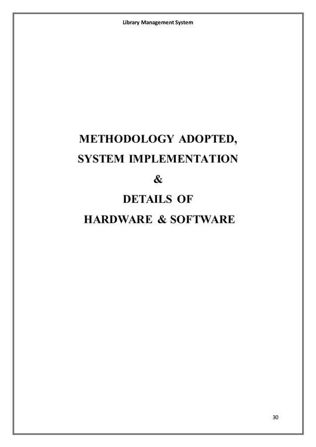Library Management System Project In Php With Blackbook And Source Code Docx Operating Systems