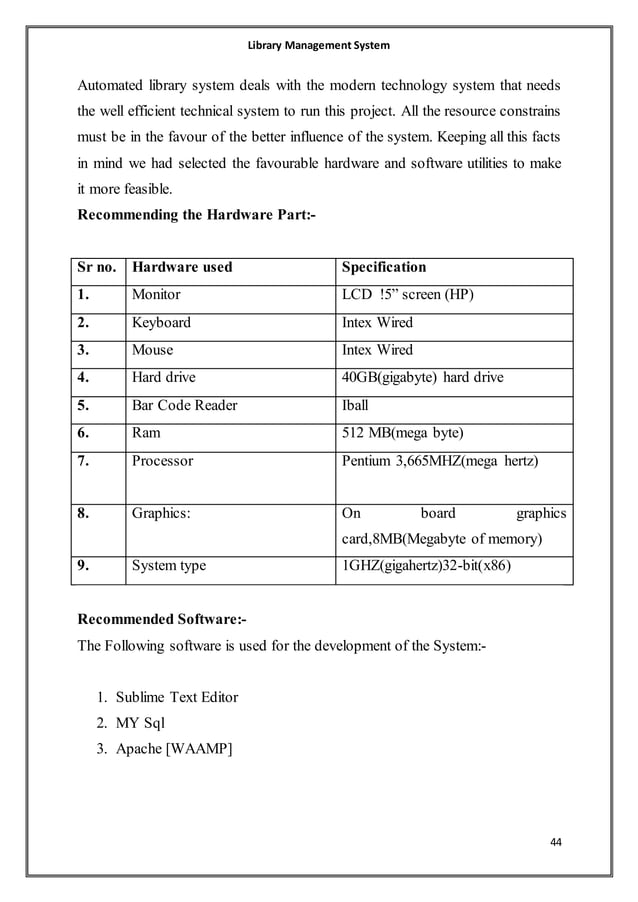 Library Management System Project in PHP with BlackBook & Source Code | DOCX | Operating Systems ...