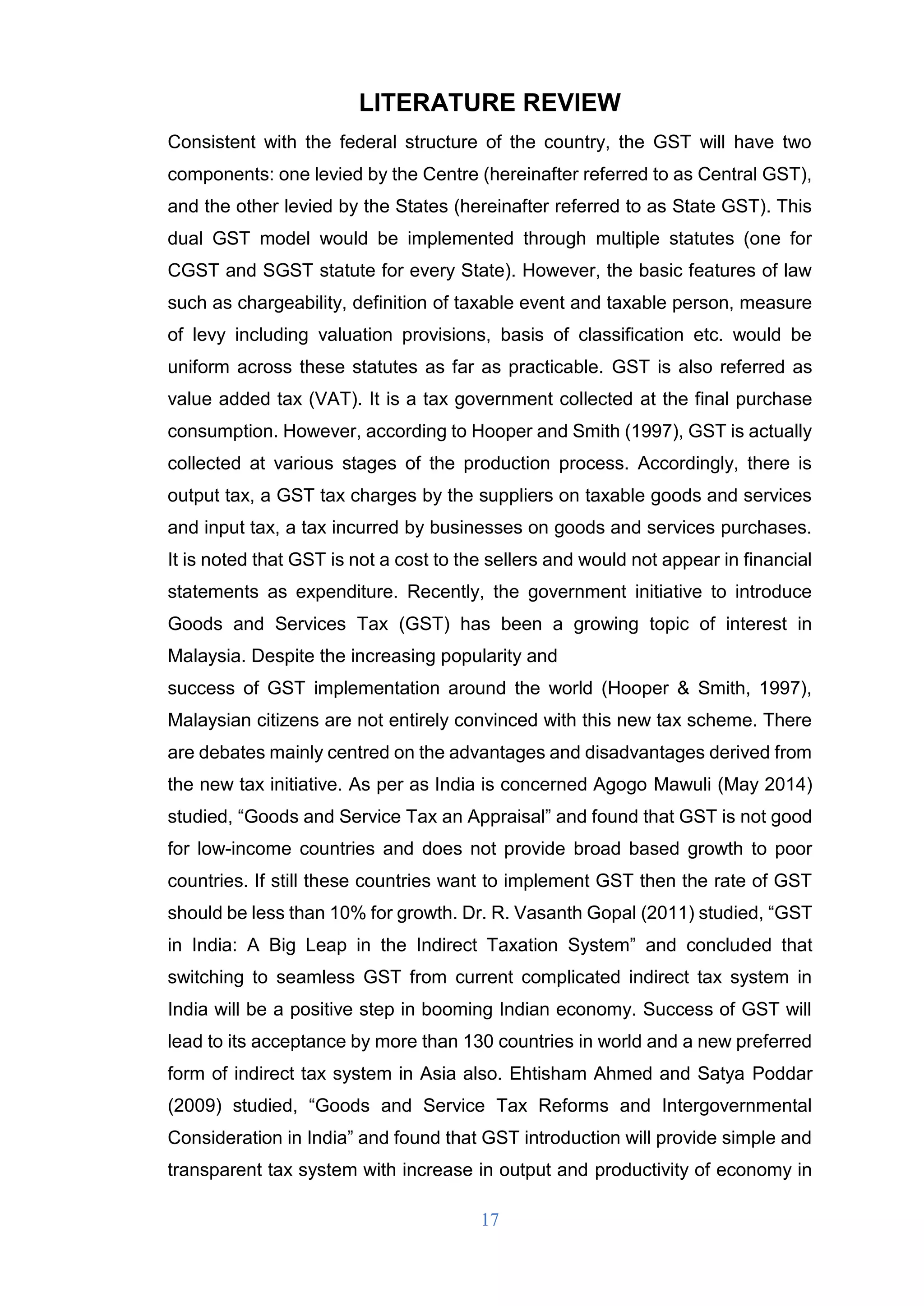 Black book final project - GST | PDF