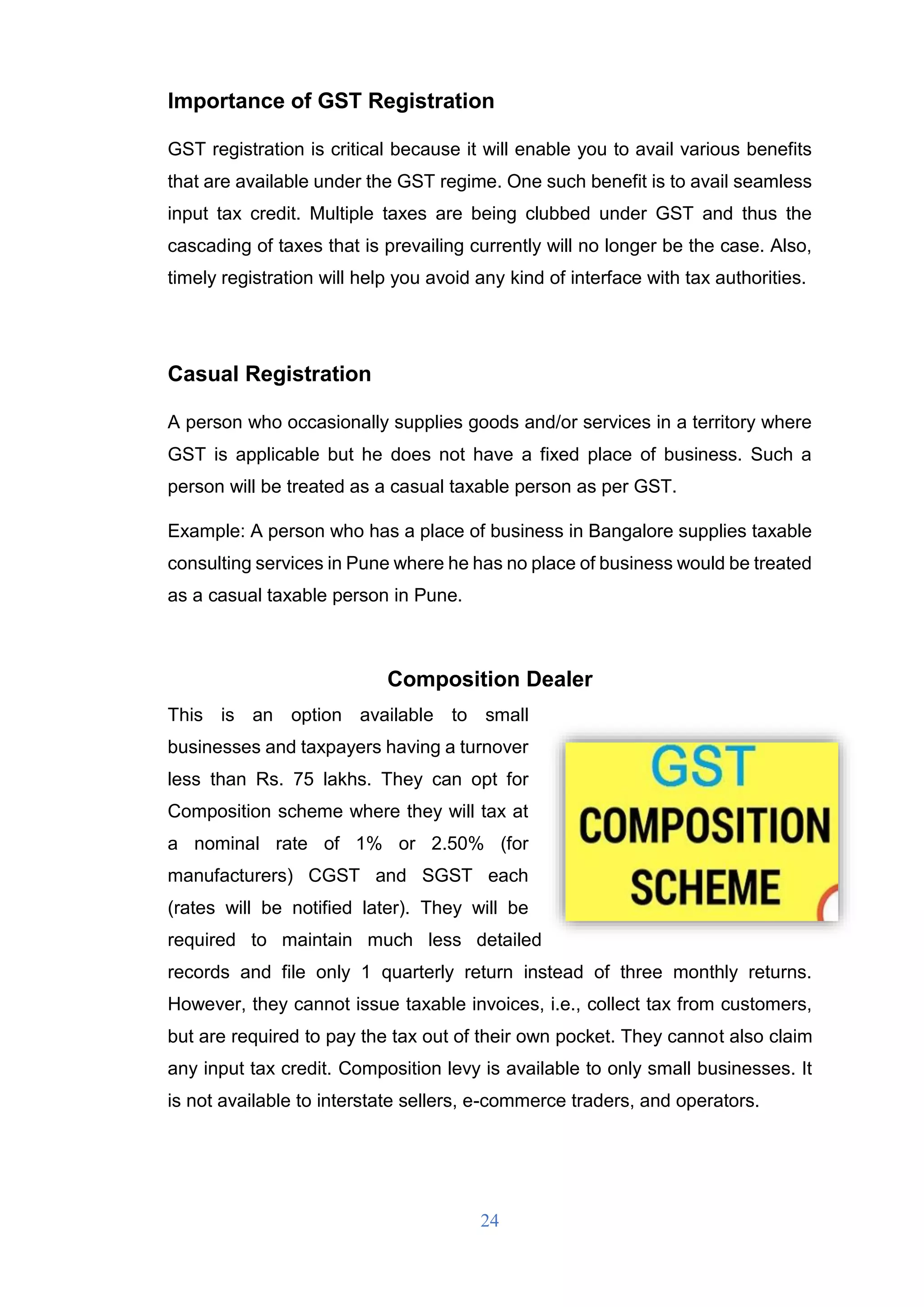 Black book final project - GST | PDF