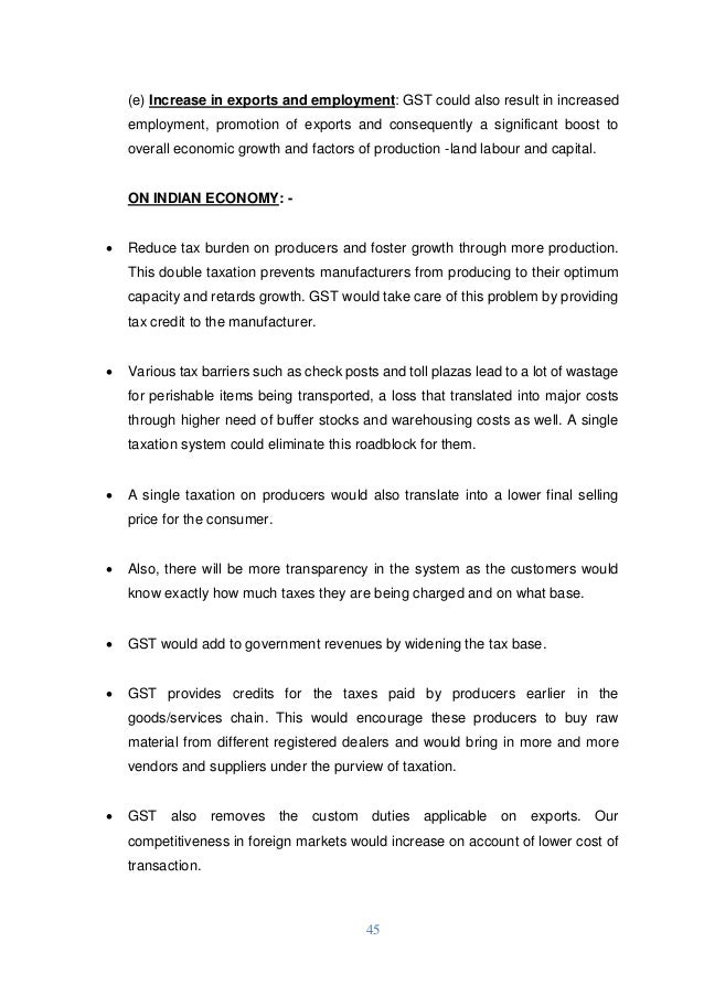 Black book final project - GST