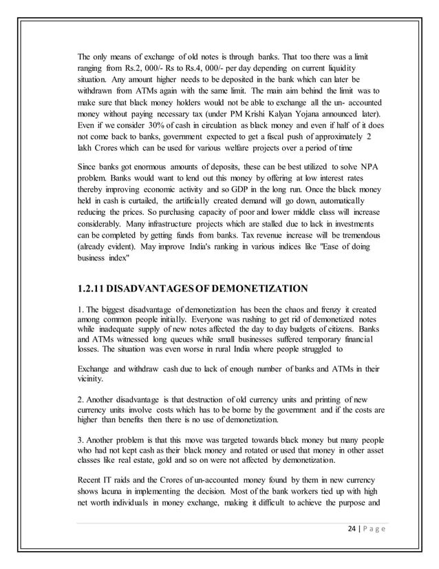 Blackbook project | DOCX | Business Accounting & Finance | Business