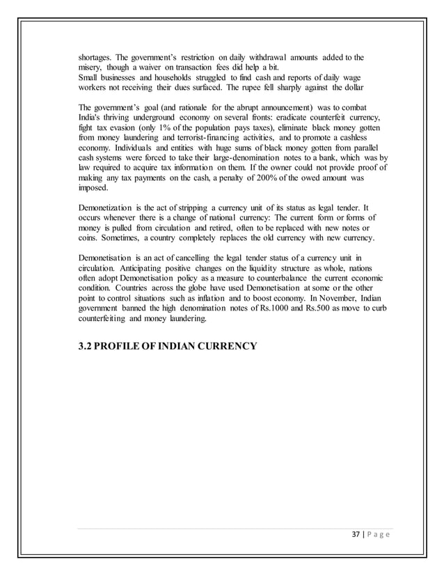 Blackbook project | DOCX | Business Accounting & Finance | Business