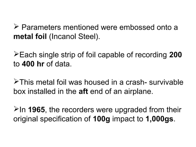 Black box of Aircraft | PPT