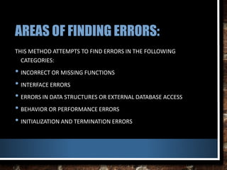 Black Box Testing | PPT