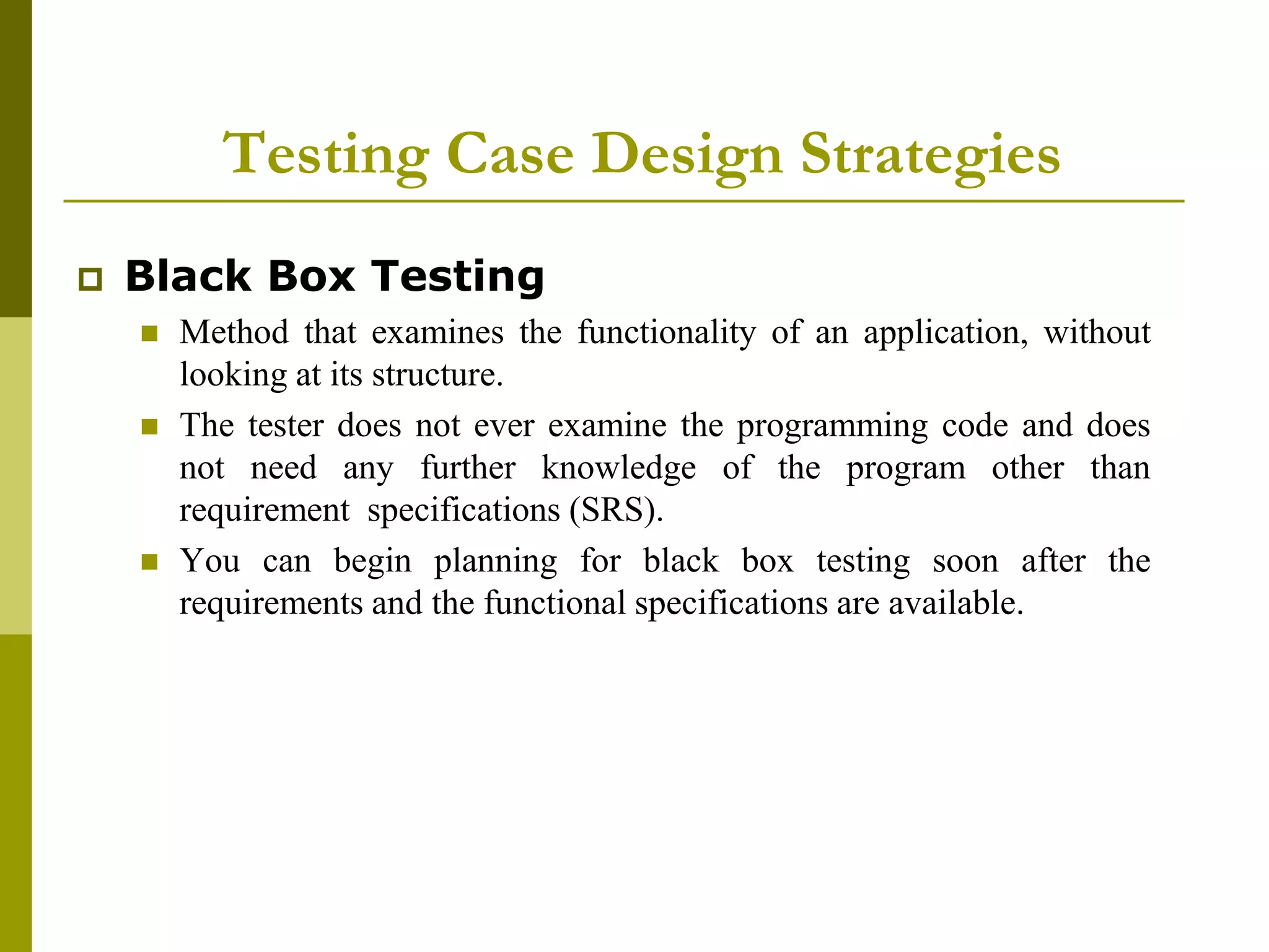 Black Box Testing | PPTX