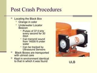 Blackbox air craft investigation1234.ppt