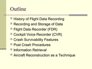 Blackbox air craft investigation1234.ppt