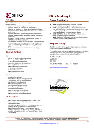 Black Box Consulting 2009 Brochure | PDF