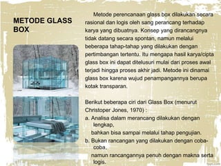 Black box dan glass box | PPTX