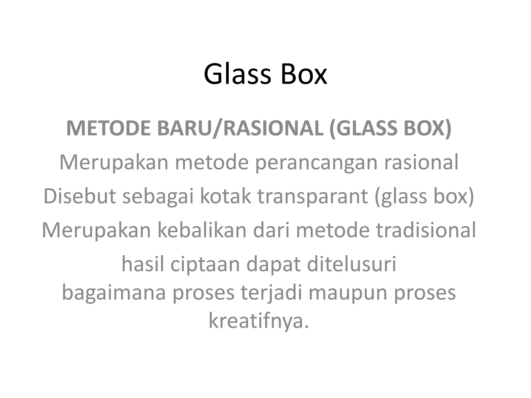 Black box & glass box ( anggun riska safitri ) | PPTX