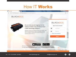 BlackBox GPS - Best fleet management software in india | PPT