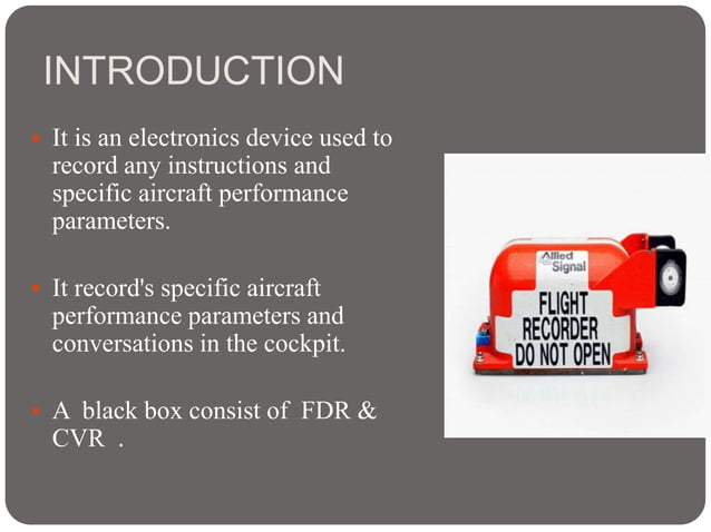 Black box ppt | PPTX