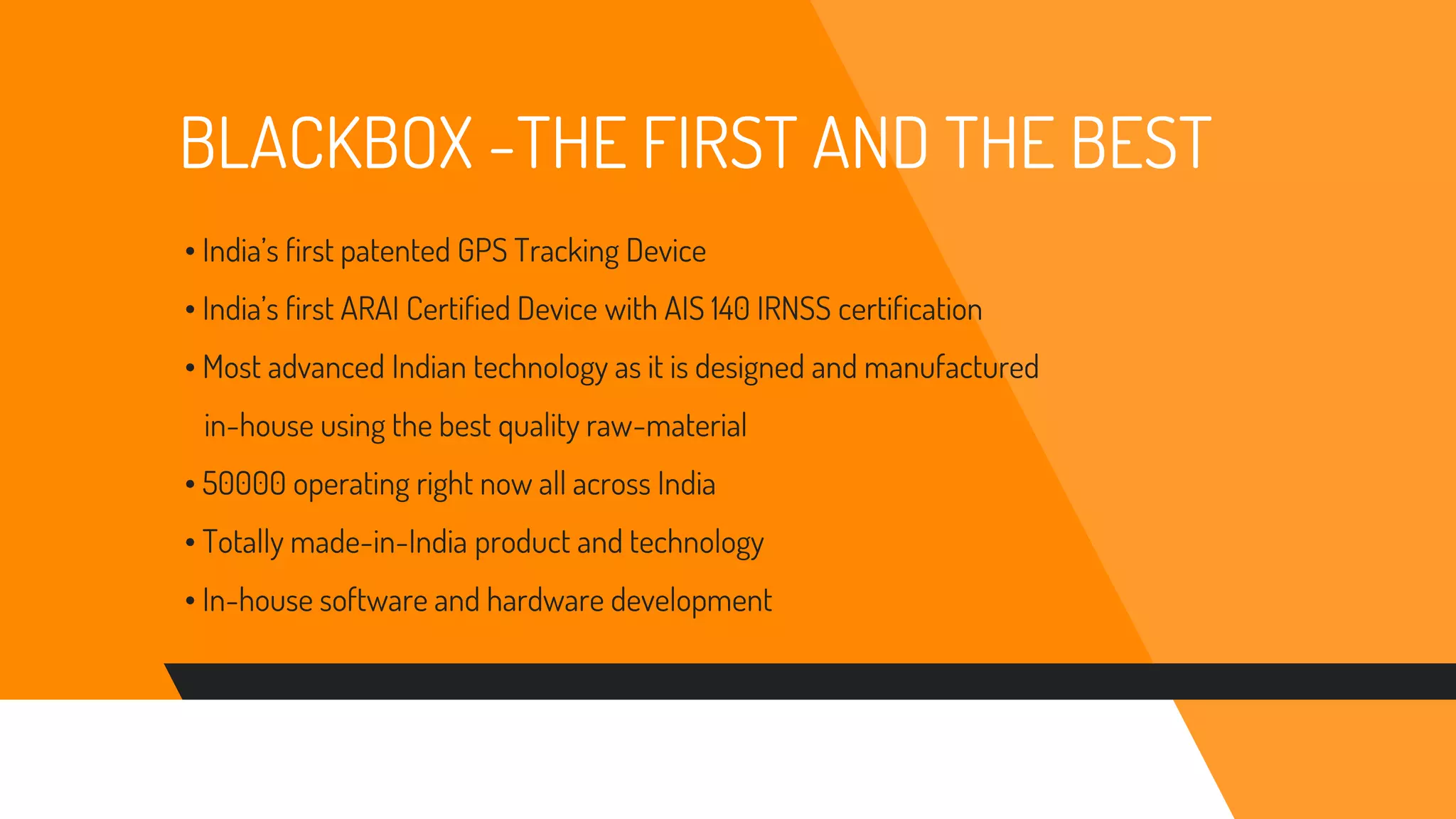 Blackbox GPS Technologies ppt | PDF