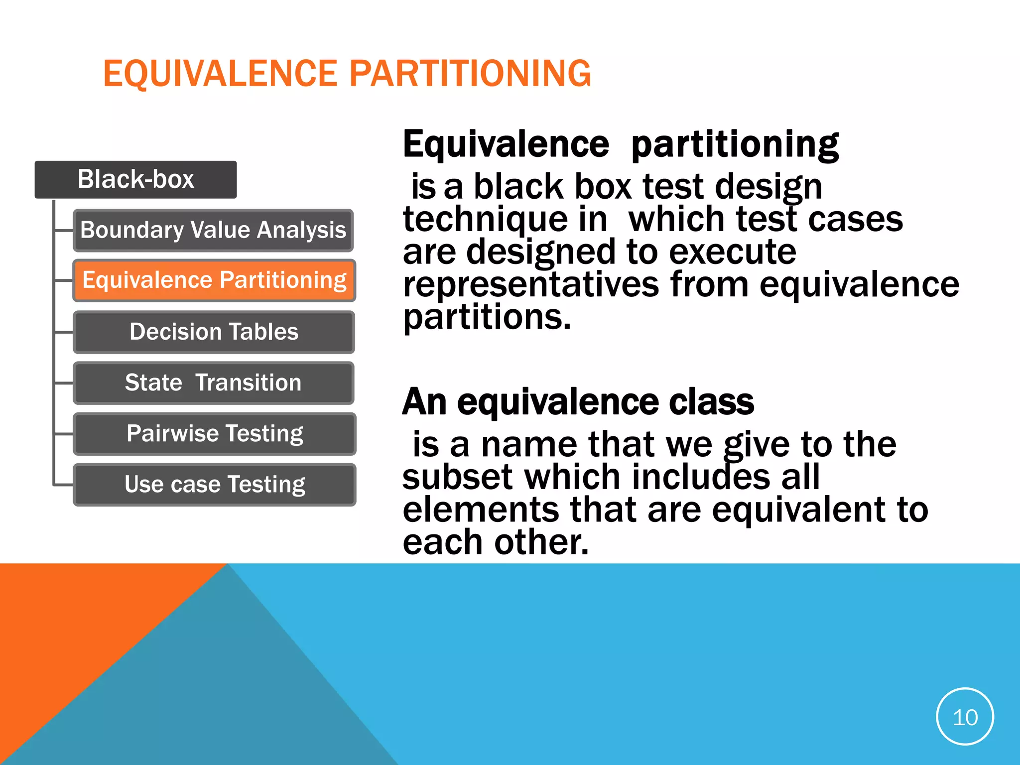 Black Box Test Design Techniques | PDF