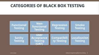 Black-box Testing and its categories.ppt
