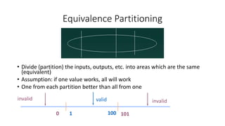 Black box testing techniques | PPT