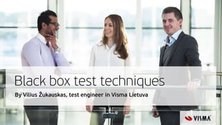 Black box test techniques overview | PPT