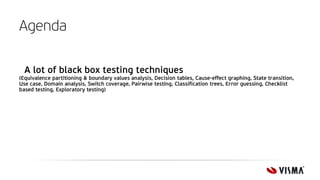 Black box test techniques overview | PPT