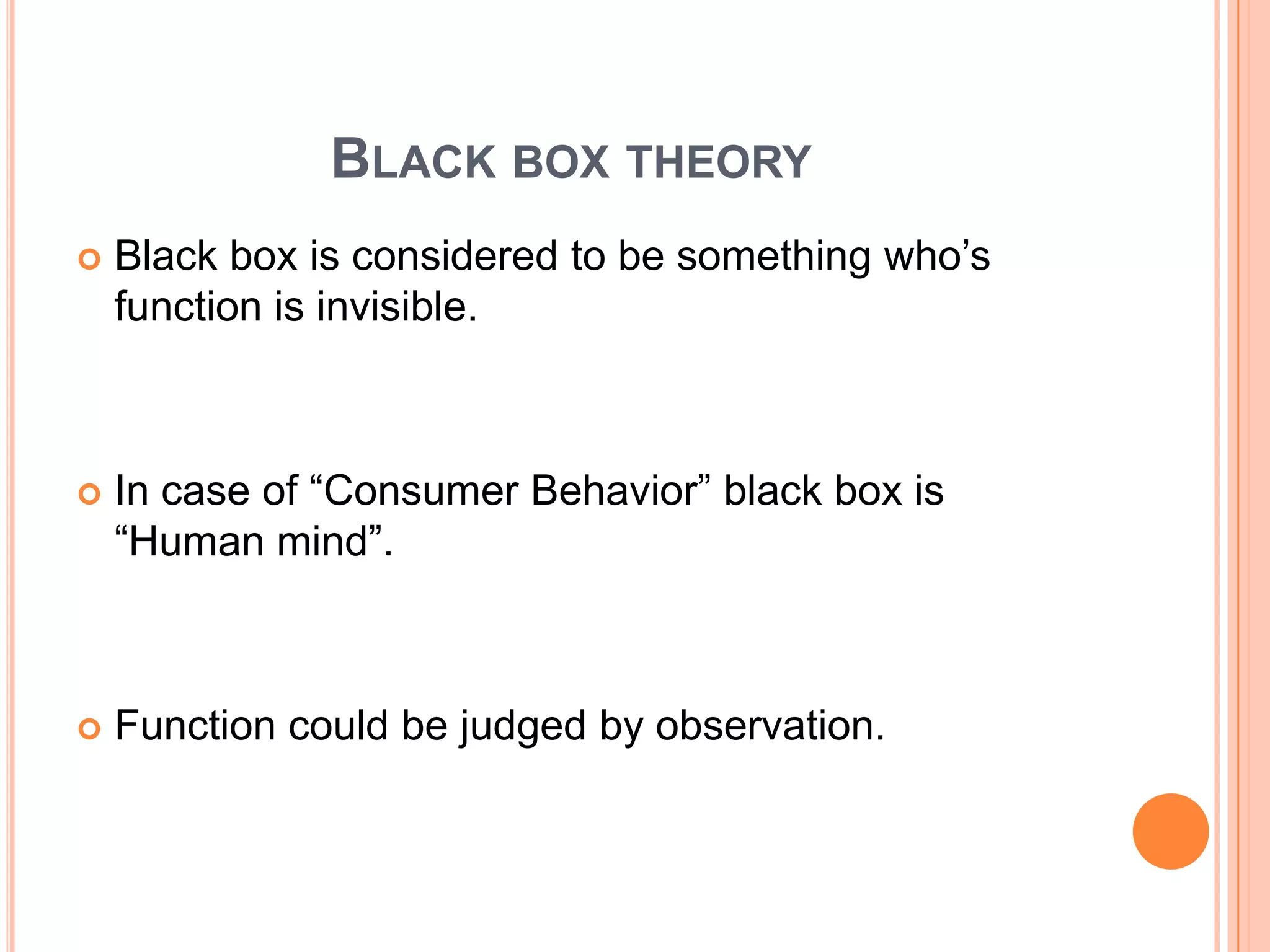 Black box theory new | PPTX