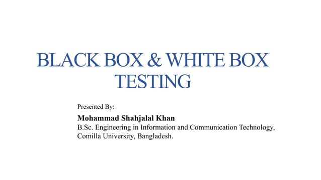 BLACK BOX & WHITE BOX TESTING.pptx