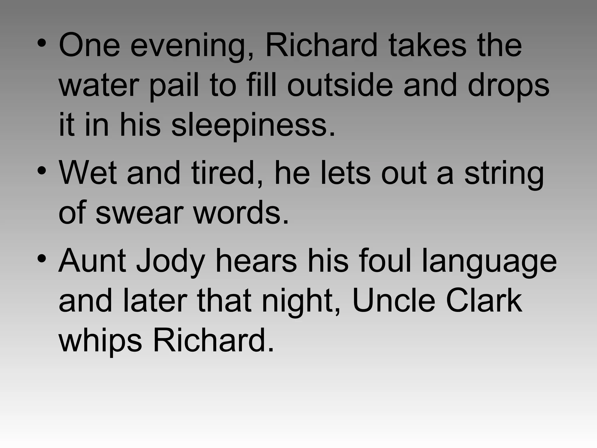 Black Boy Chapter 3 | PPT