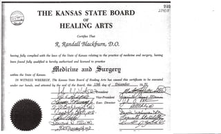 Meet Dr. Randy Blackburn, D.O., M.B.A. | PDF
