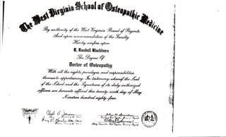Meet Dr. Randy Blackburn, D.O., M.B.A. | PDF
