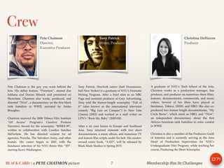 Black card presskit | PPT