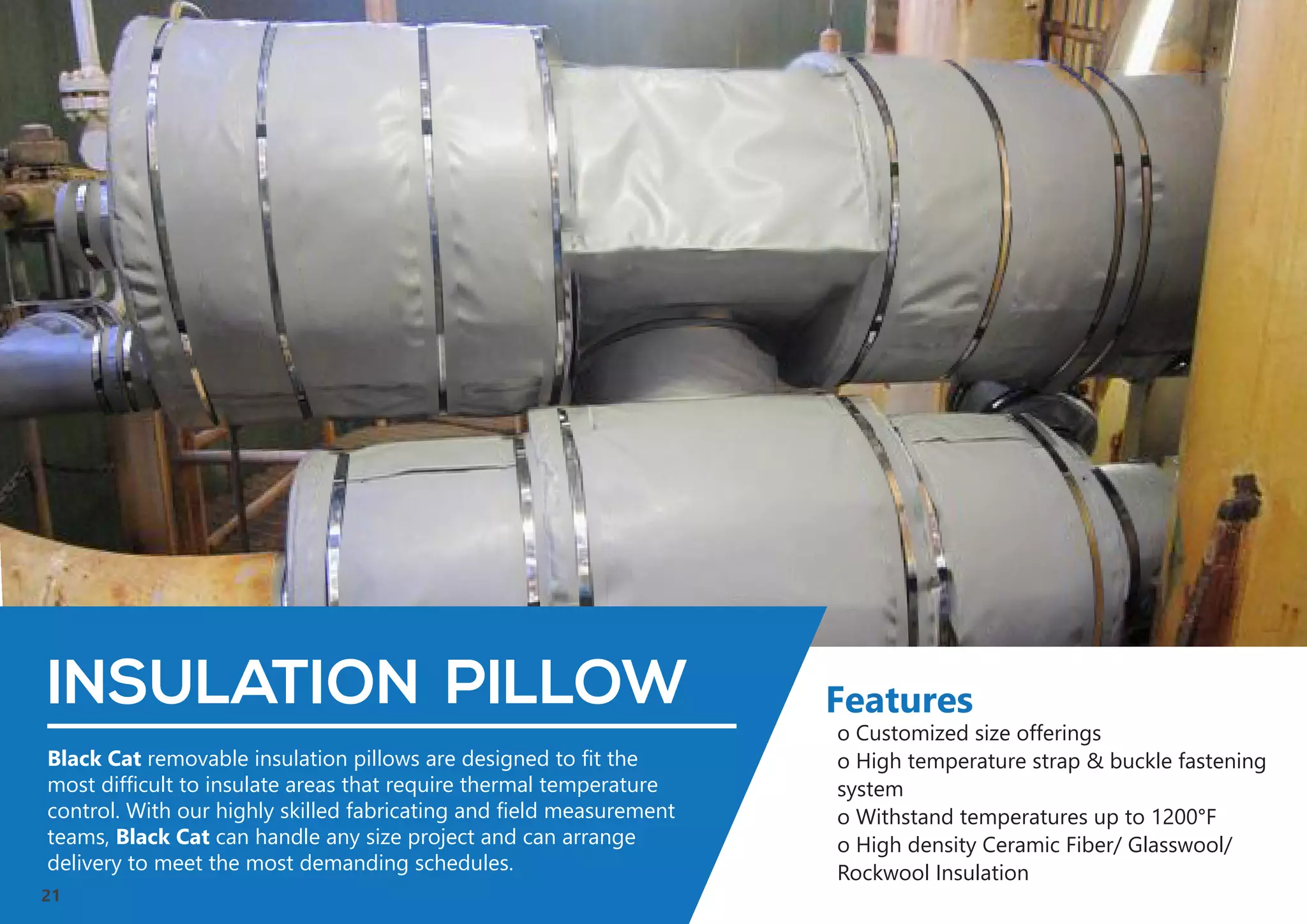 [Black Cat] Insulation Fabrication Brochure | PDF