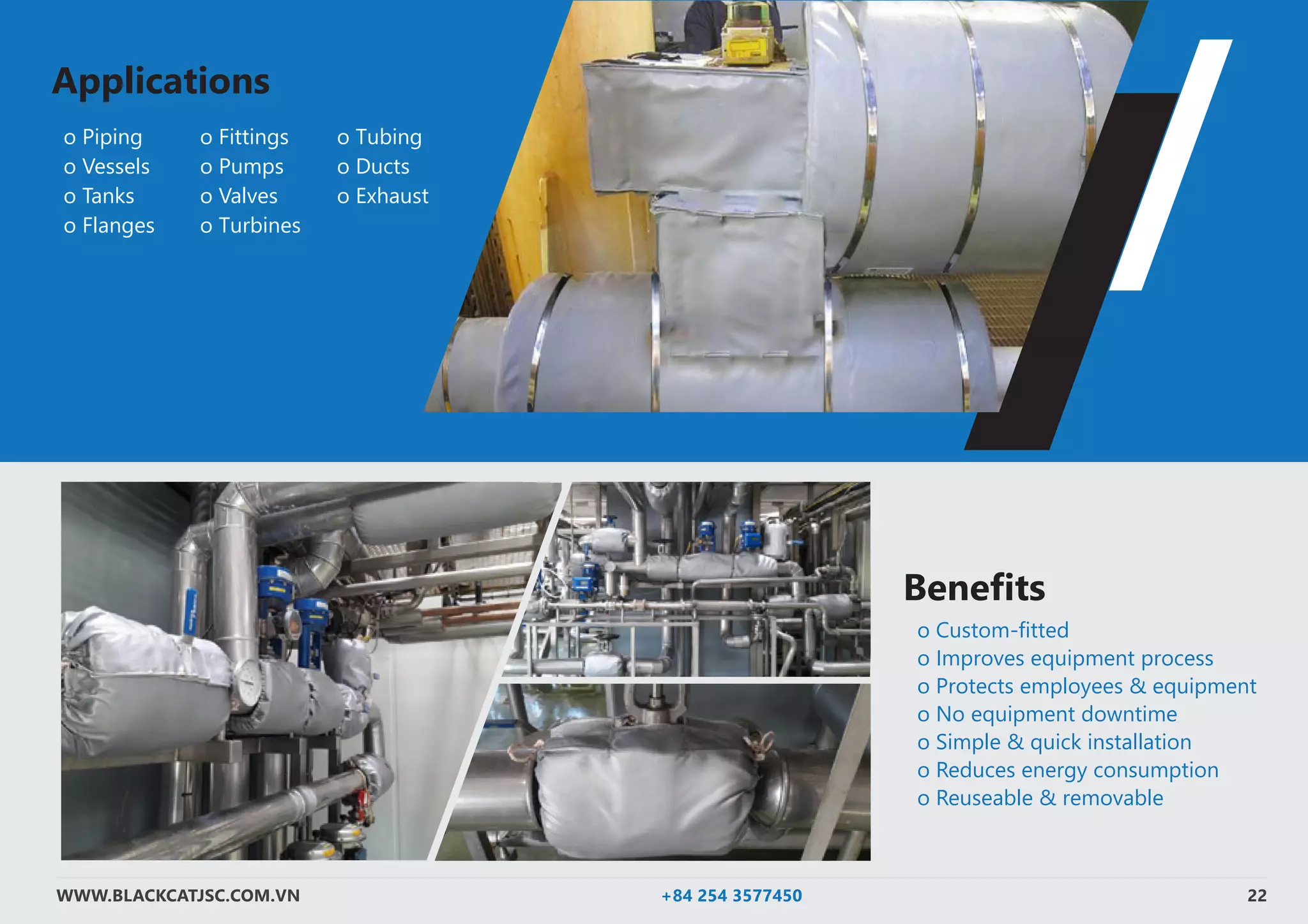 [Black Cat] Insulation Fabrication Brochure | PDF