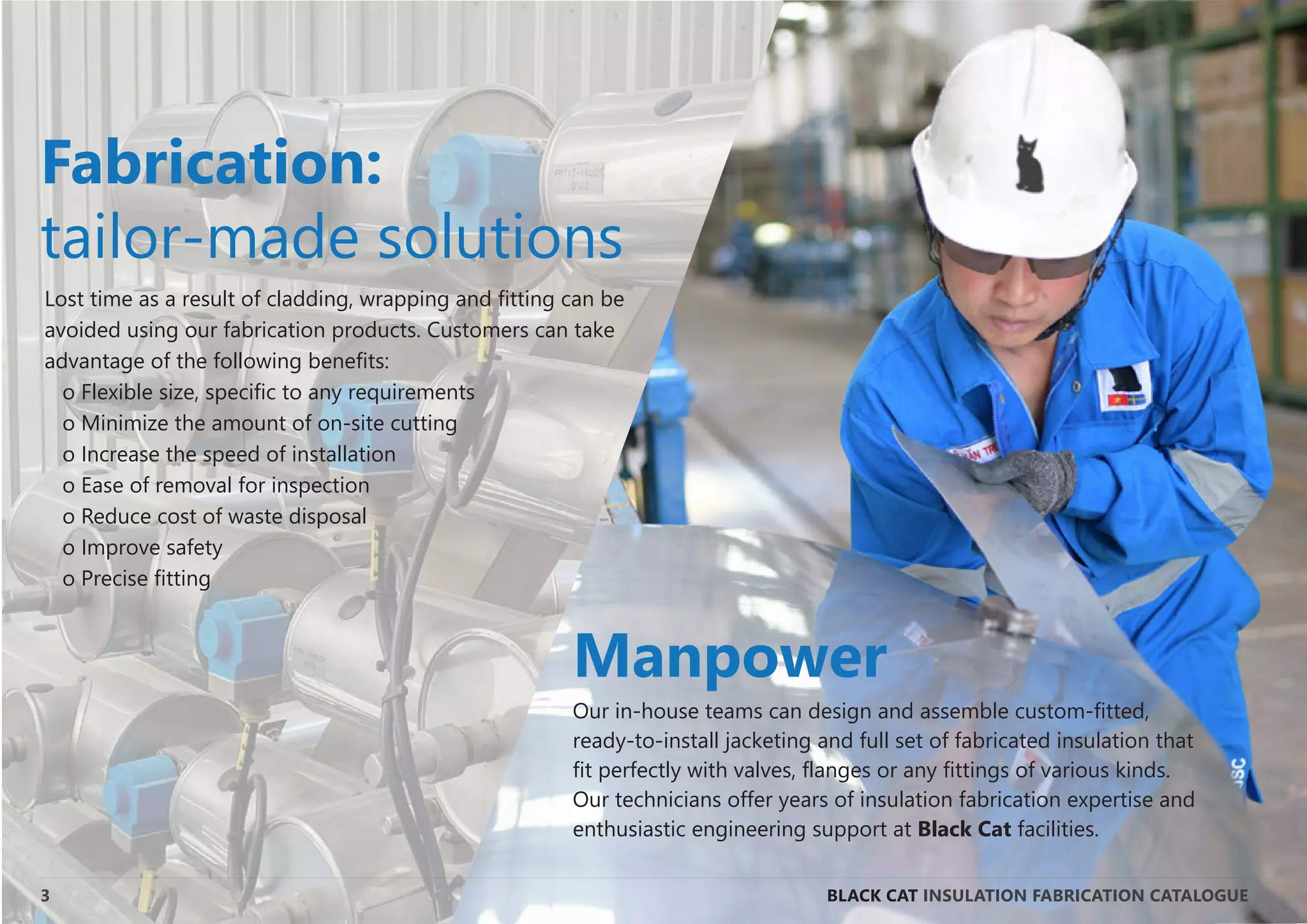 [Black Cat] Insulation Fabrication Brochure | PDF
