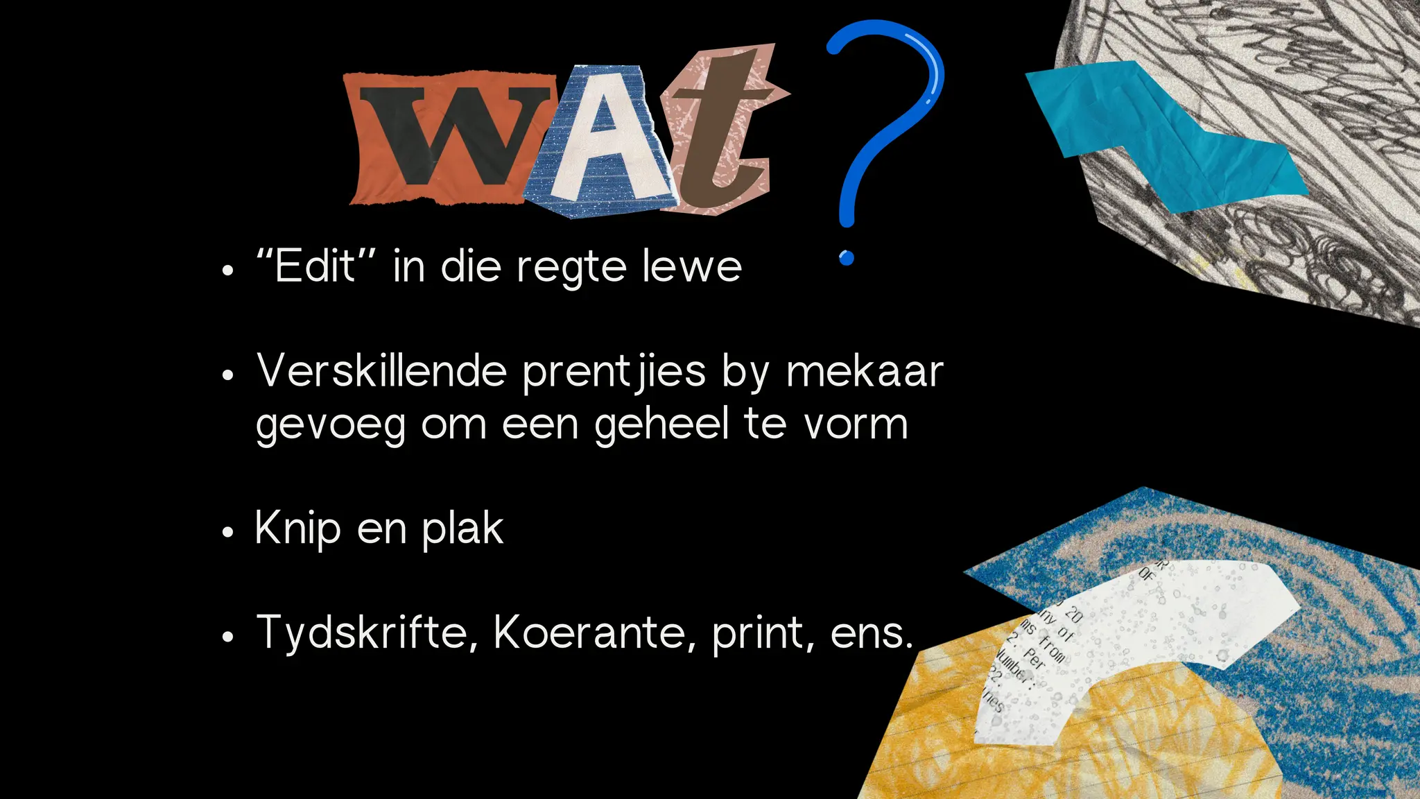 Hoe om Paste Ups vir Visuele Kunste te maak | PDF