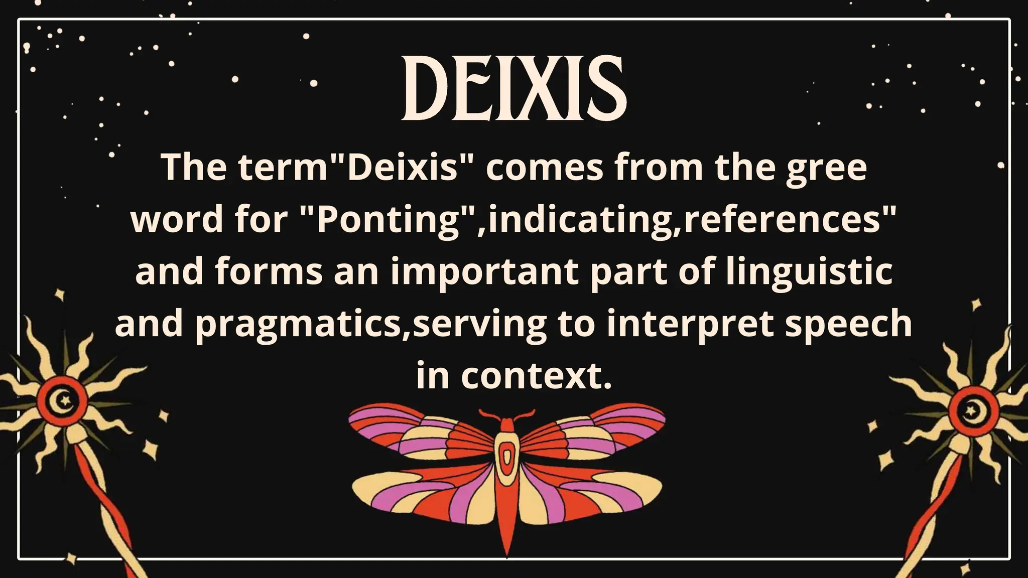 Black Colorful Vintage Elegant Illustration Astrology Animated ...