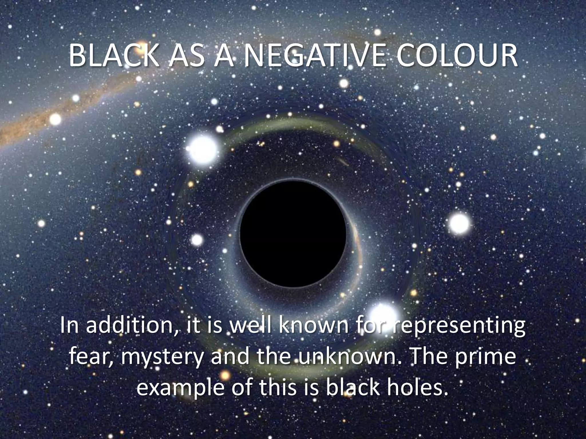 Black connotations | PPTX